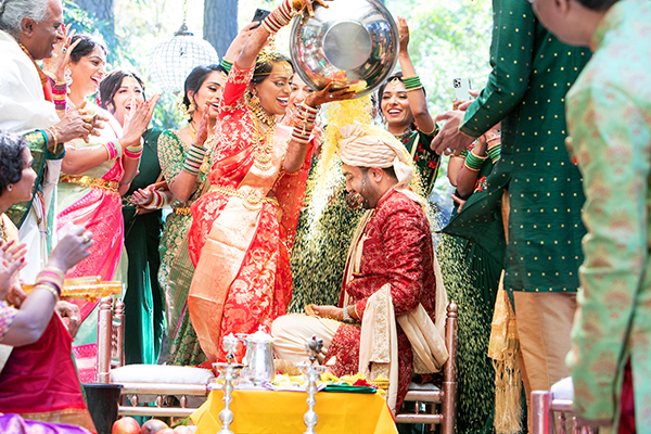 Showered in Blessings: The Secret Symbolism Behind Couples Pouring Rice
